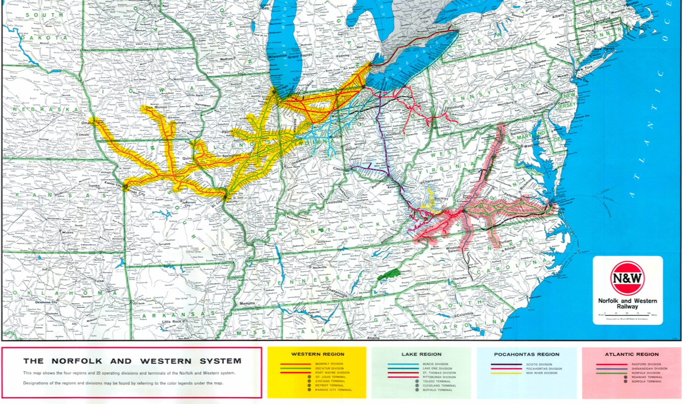 Norfolk & Western Railway - N&W